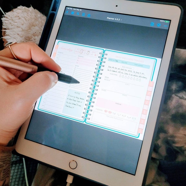 Perfect 2021-2022 Digital Planner for Wellness! (goodnotes Planner ...