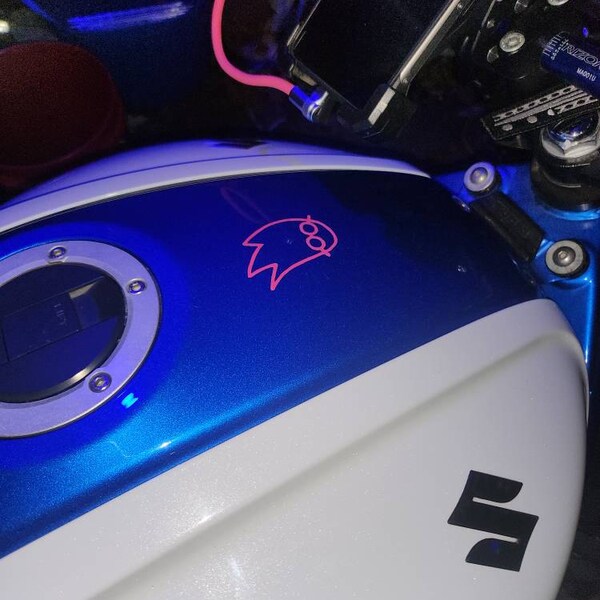 The Pink Opaque - Vinyl Sticker, I Saw the TV Glow - Etsy UK