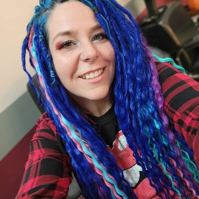 Dread Locs Synthetic Dreads Extensions With Braids Thick Dreads Full ...