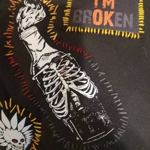 Burning Church Back Patch Punk Patch Patches Punk Patches Sew on Patch ...