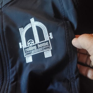 Your Company Custom Soft Shell Jacket Logo Jacket Custom Text Jacket ...