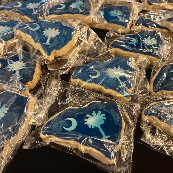 South Carolina Cookies - Etsy