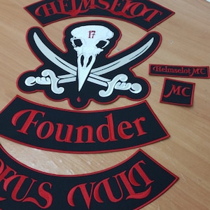 Embroidered Memory Patch 44 Inch, Personalized Iron on Memory Patch ...