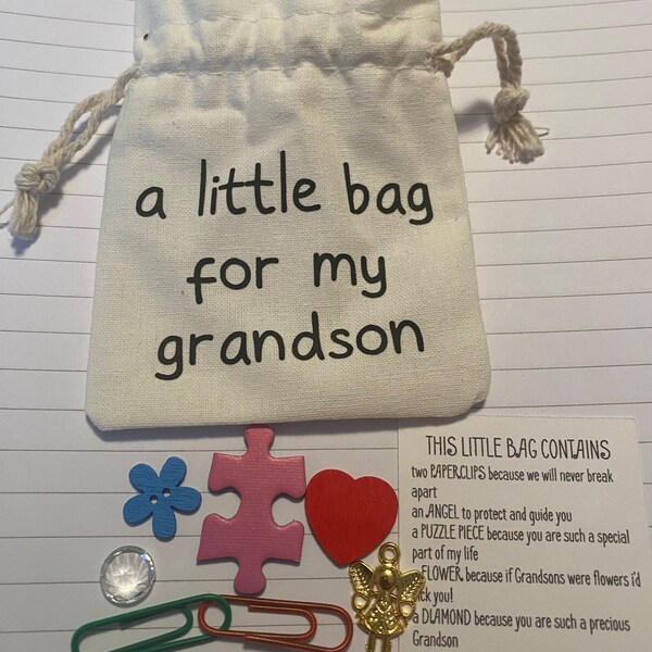 Grandson Gift, Gifts for Him, Gifts for Grandson, Keepsake Gift - Etsy UK