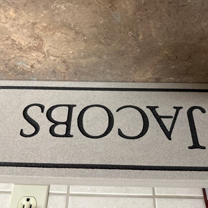 REAL Indiana Limestone Address Stone Block to Install With Brick or ...