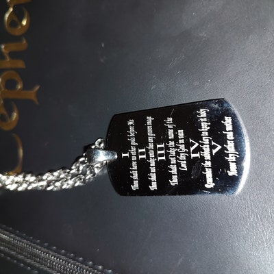 Ohio State Logo Buckeyes Pendant X Large Dog Tag Stainless Steel ...