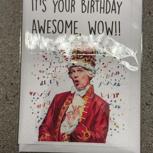 PRINT AT HOME - It's Your Birthday, Awesome Wow - Hamilton Fans ...