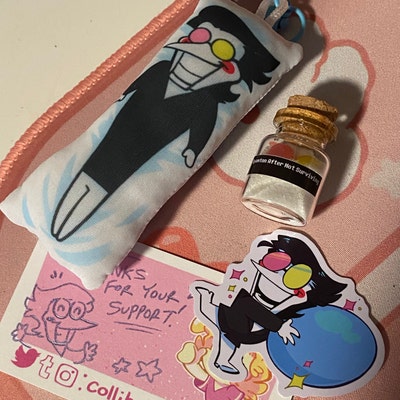 Spamton Deltarune Body Pillow Mini Dakimakura Replica Keychain 4 - Etsy