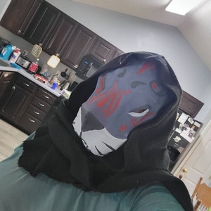 Canine/canid Low Poly Mask Pattern for Cardboard or EVA Foam - Etsy