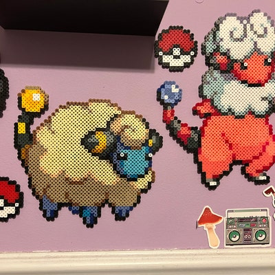 Pokémon Natu Perler Bead Art - Etsy