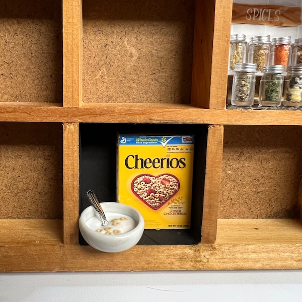 Miniature Cereal Box ACCESSORY ONLY for Action Figures/dollhouse 1/12 ...