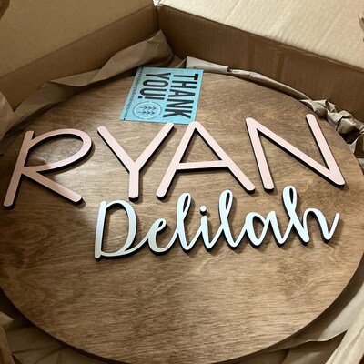 Name Cutouts for Nursery Wooden Letters Name Sign Nursery - Etsy