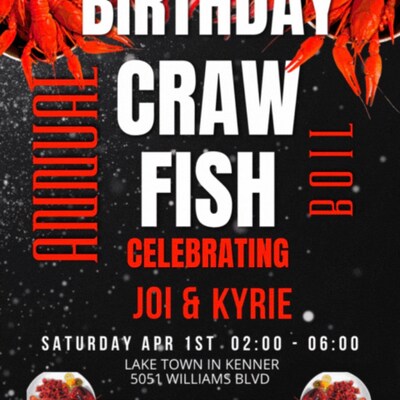 Crawfish Boil, Crawfish Boil Flyer, Crawfish Boil Invitation, Editable ...
