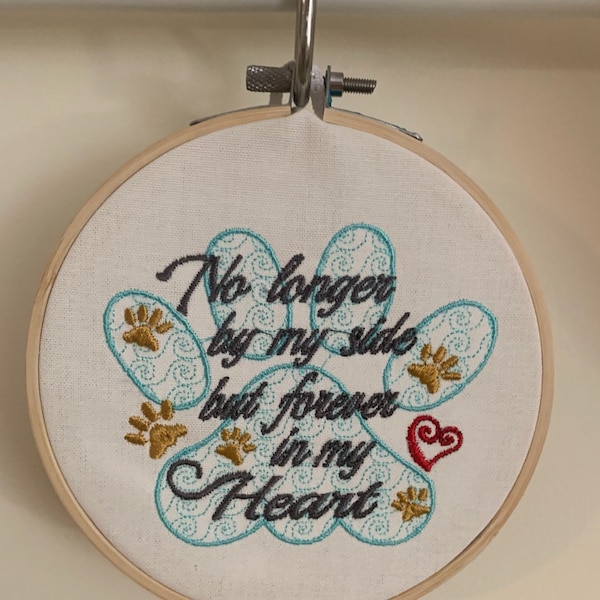 Sympathy Embroidery Machine Design, Grief Memory Pillow Pattern ...