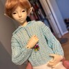 Knitted Cardigan With Hood for Minifee, Slim Msd, BJD 1/4 Doll.for ...