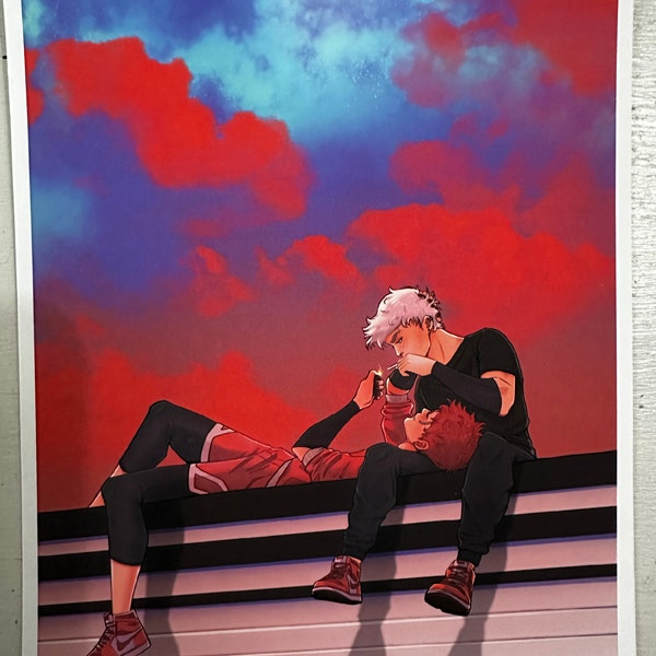 Victor Vale & Eli Ever Art Print - Etsy