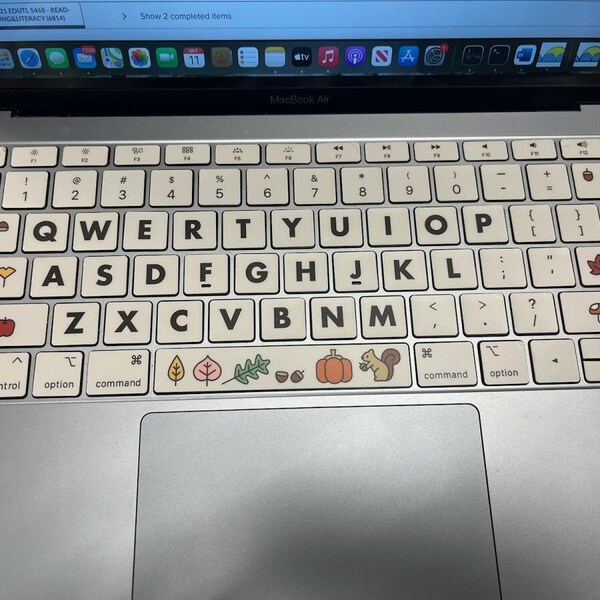 Autum MacBook Keyboard Laptop Stickers Keyboard Decal MacBook Air 13 ...