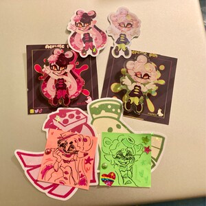 Splatoon Agent Acrilyc Pins - Etsy