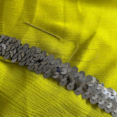 Raw Silk Cable Twist Knit Fabric Selvage Edge Knitted - Etsy