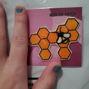 Set of 3 Pc Bees Iron on Patch Bees Patches Bee Patches Iron - Etsy