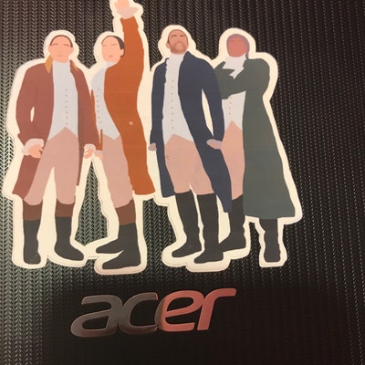 Hamilton Vinyl Stickers - Etsy