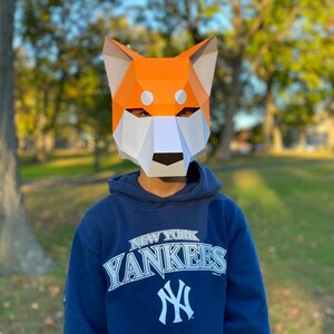 Tatsu Dragon Head Mask DIY Halloween Costume Papercraft | Etsy