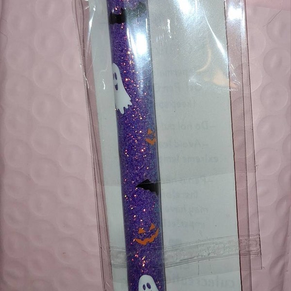 Halloween Spooky Glitter Pen, Custom Epoxy Glitter Pen, Custom Gel Pen ...
