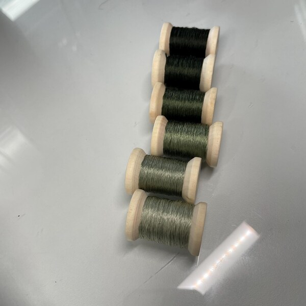 Chinese Silk Thread 5 Colors Natural Mulberry Silk Embroidery Silk ...