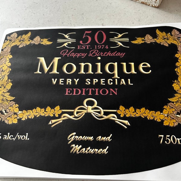 Personalized Sprite Bottle Label: Custom Soda, DIY (digital Download ...