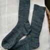 Easy Ribbed Socks Knitting Pattern Totally Rad Ribbed Socks - Etsy