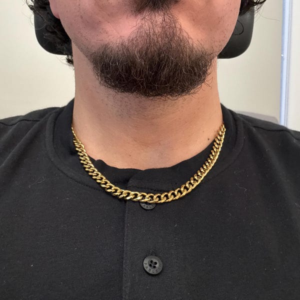 Mens Chain | Gold Rope Personalised Chain Necklace | Gold Chains for ...