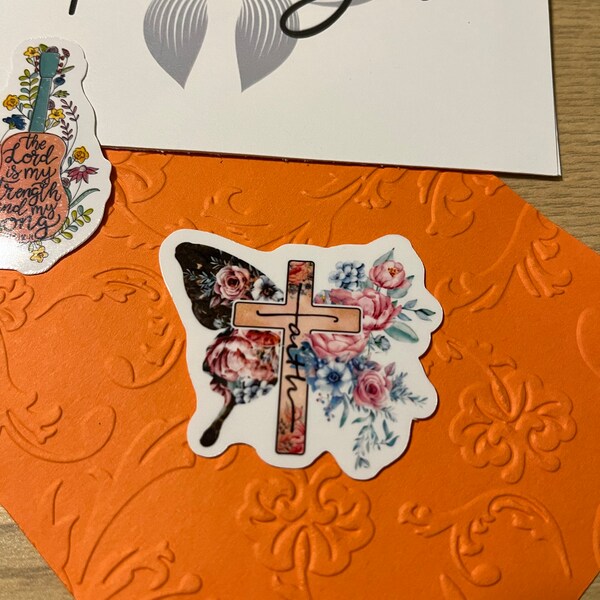 Faith Journal Sticker, Bible Sticker Pack, Faith Stickers, Religious ...