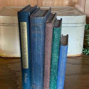 Lot of 10 Vintage Old Rare Antique Hardcover Books Mixed - Etsy