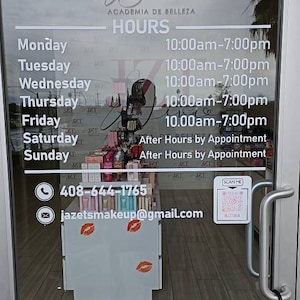 BEST SELLER Custom Business Decal Your Company Name or Logo Storefront ...