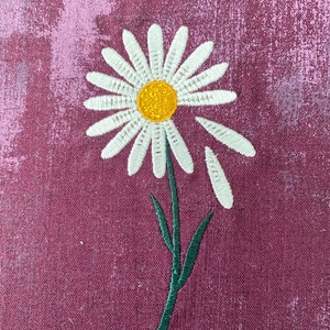 Daisy Machine Embroidery Design Spring Flower Embroidery - Etsy