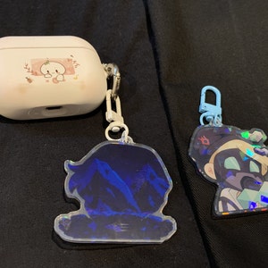 Custom Shaker Acrylic Charms Keychain Personalized Acrylic Keychain ...