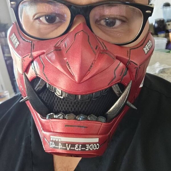 Tengu Japanese Full Face Mask - Etsy