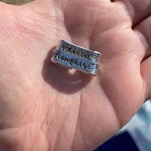 Gold Scrabble Necklace Personalized Square Necklace Hand Stamped ...