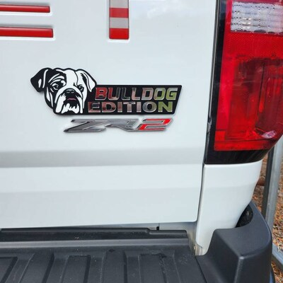 English Bulldog Car Badge, Bulldog Emblem - Etsy