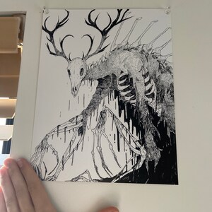 The Ritual Jotunn Moder Horror Movie Monster Art Print | Etsy