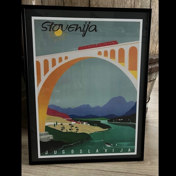 Yugoslavia Art Vintage Travel Poster Print Home Wall Decor (ZT702) - Etsy