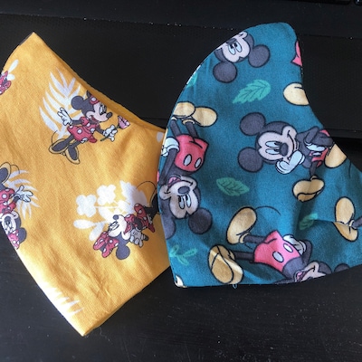 Reusable Cartoon Face Masks - Etsy