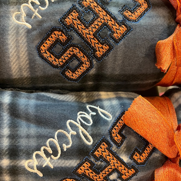 Faux Chenille Glitter HTV Font Athletic Sport Varsity Glitter Vinyl ...