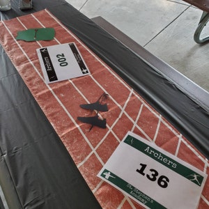 Printable Race Bib Template Editable Running Bib Canva Template - Etsy