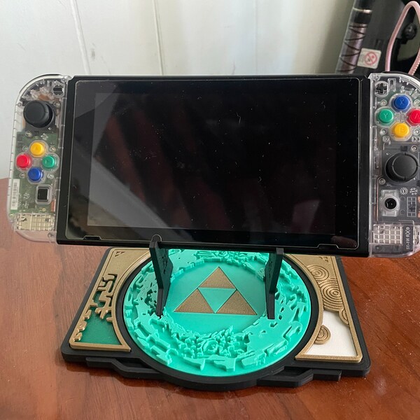 Zelda Tears of the Kingdom Pro Controller Display Stand - 3D Printed - Etsy