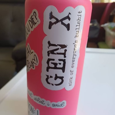 Funny Youre Never Alone Sticker Laptop Sticker Vinyl Die Cut Sticker ...