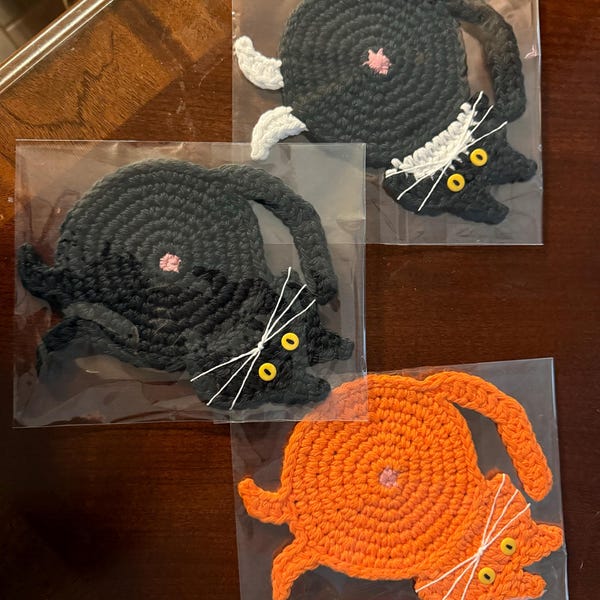 Cat Butt Coaster: Funny Kitty Bum Drink Mat, Quirky Cat Lover Gift ...