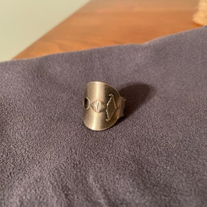 Large Custom Alto Saxophone Ring Made From Authentic Musical - Etsy