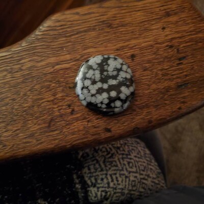 Snowflake Obsidian Smooth Stones - Etsy