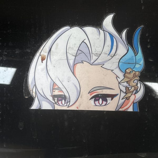 Feixiao Peeker Sticker | Honkai Star Rail Sticker | Feixiao Stickers ...